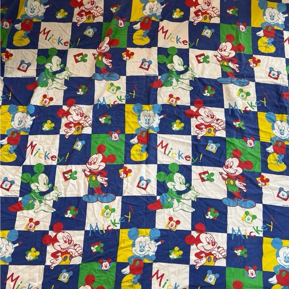 Disney | Bedding | Vintage Mickey Mouse Sheet | Poshmark